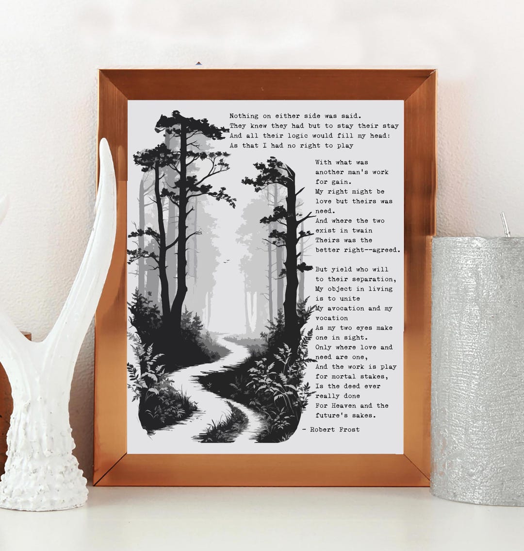 Robert Frost Poem With Artwork , Two Tramps in Mud Time, Exploring ...