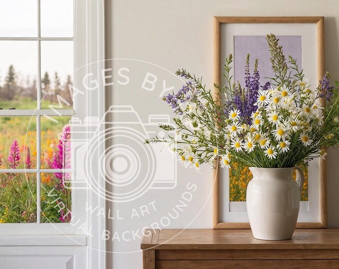 Spring Raindrops on Window Zoom Background Virtual Office for Online ...