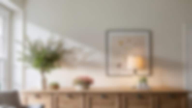 Minimalist Home Office Spring Background for Zoom Meetings, Virtual ...