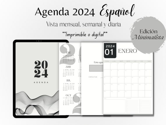 Calendario Semanal Imprimible 2024 Calendarios Y Planificadores