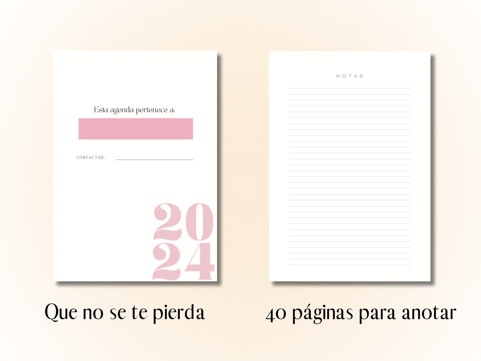 Spanish 2024 Planner: Printable Daily & Weekly Agenda (PDF) - Etsy