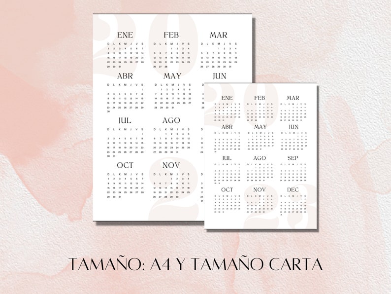 Agenda 2023 En Español, Planificador Diario, Printable Planner 2023 ...