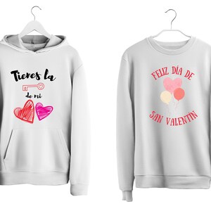 Spanish Valentines Day SVG Bundle: Amor, Besos, Corazon Designs ...