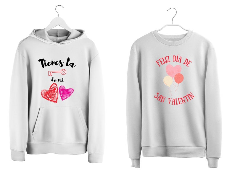 Spanish Valentines Day SVG Bundle: Amor, Besos, Corazon Designs ...