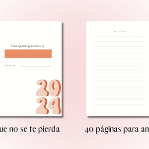 Spanish 2024 Printable Agenda: Daily & Weekly Planner (PDF) - Etsy