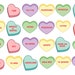 Spanish Conversation Hearts Svg, Candy Hearts Svg, Dia De Los ...