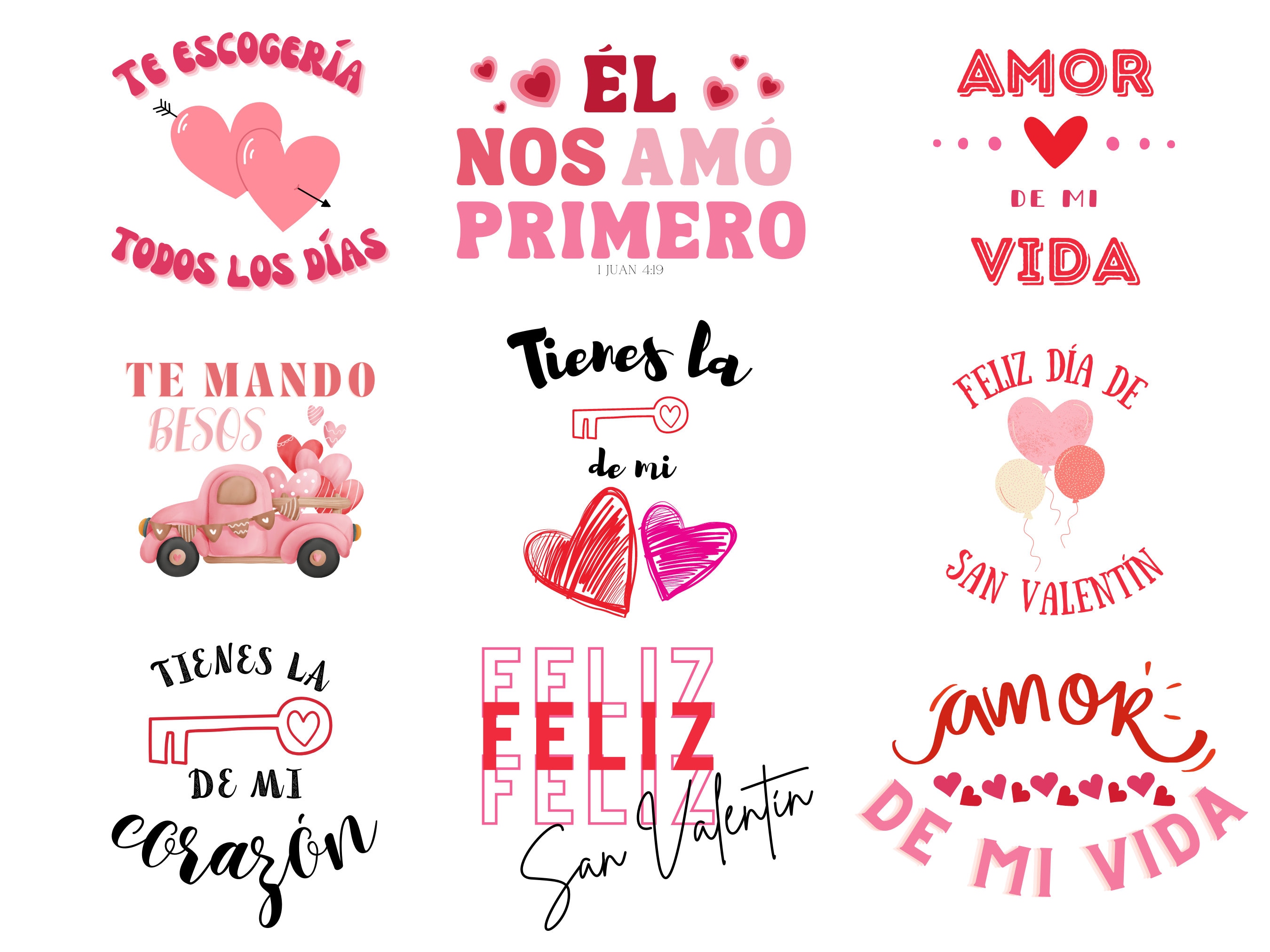 Feliz dia de San Valentin svg paquete, Feliz día de San Valentín svg ...
