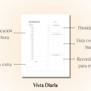 Spanish 2024 Planner: Printable Daily & Weekly Agenda (PDF) - Etsy