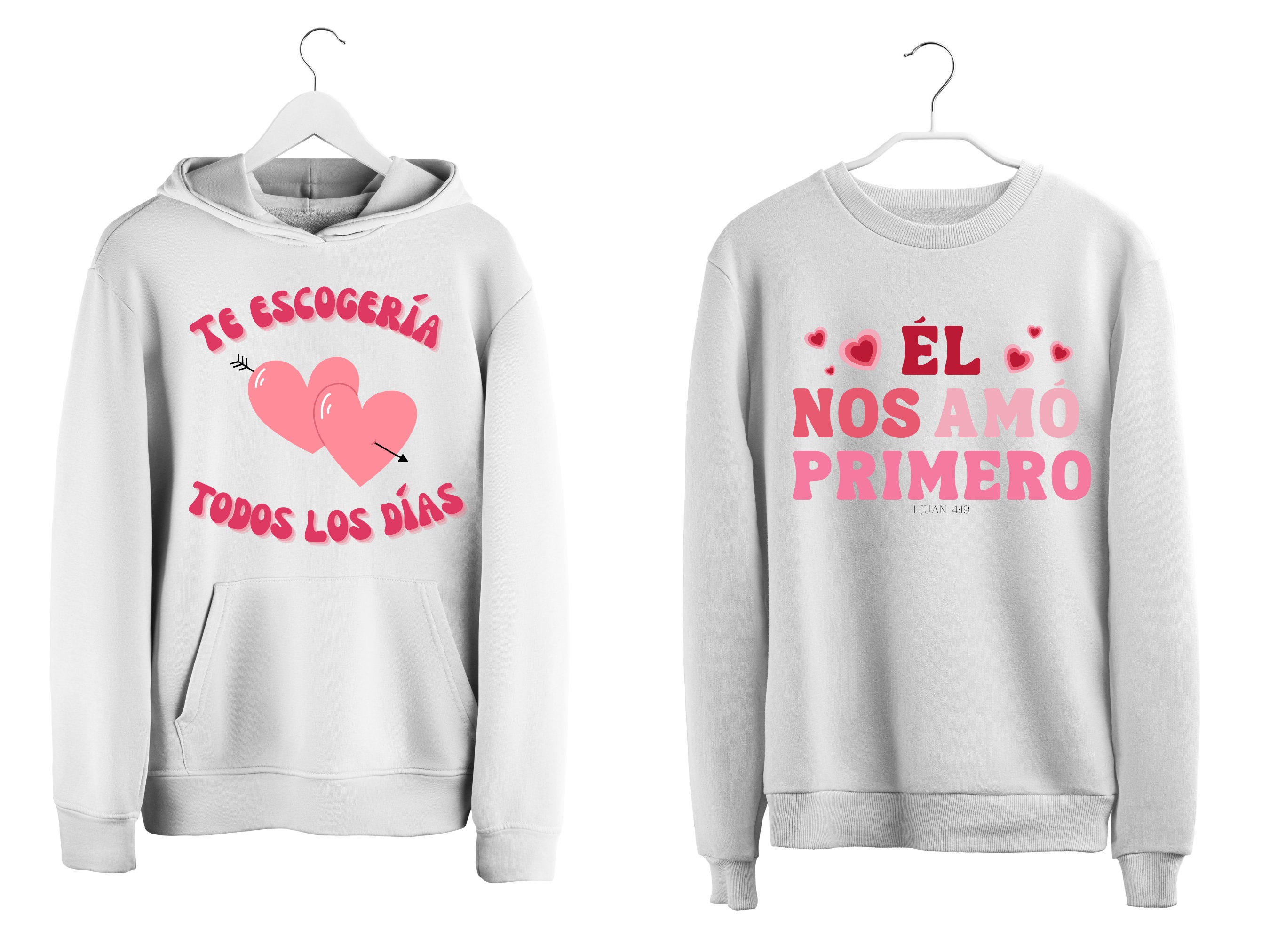 Spanish Valentines Day SVG Bundle: Amor, Besos, Corazon Designs ...