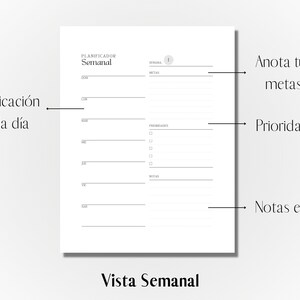 Agenda 2024 En Español, Planificador Diario, Printable Planner 2024 ...