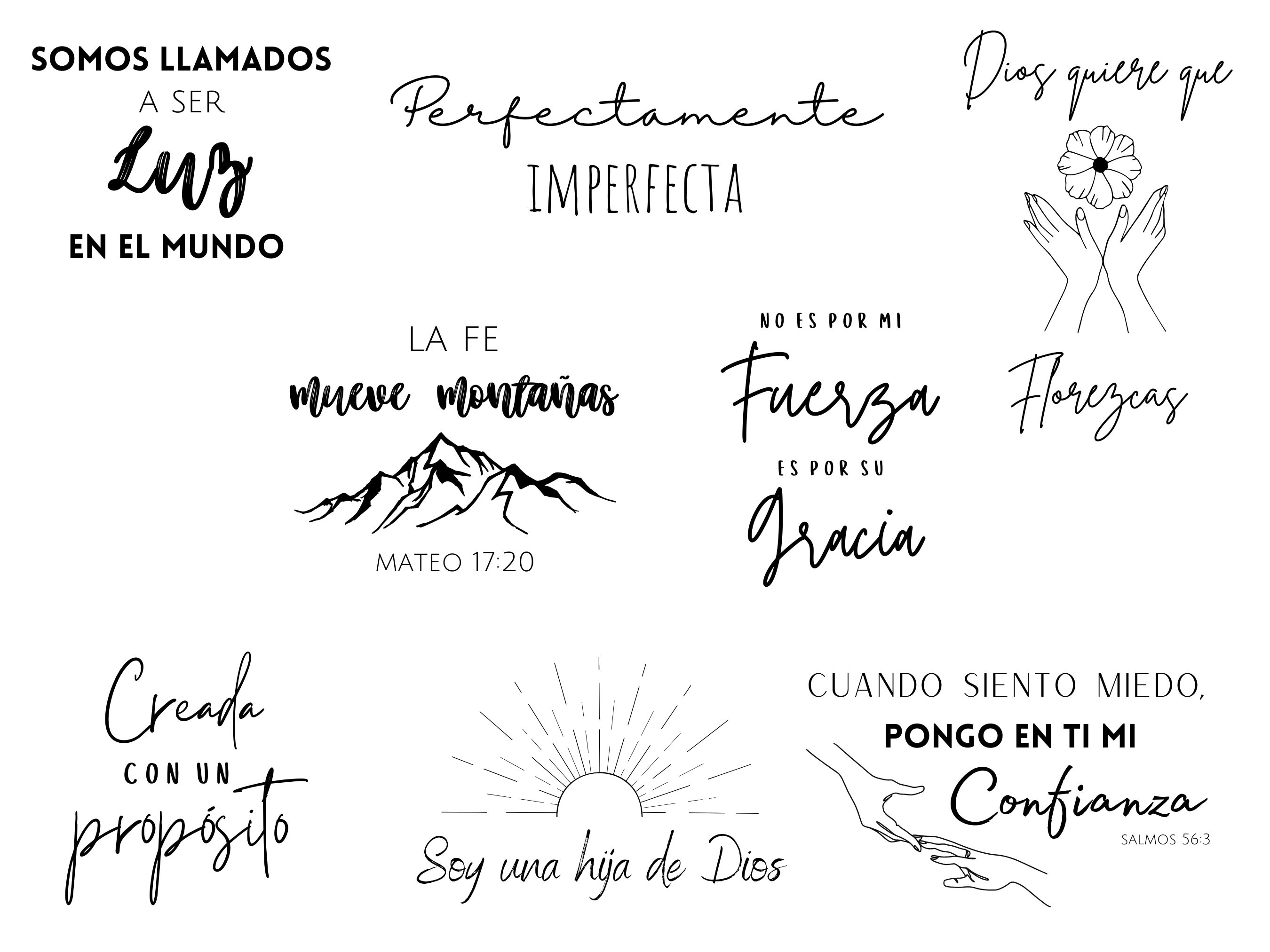 Frases Religiosas Svg Versiculo Biblico Svg Frases Biblicas Etsy