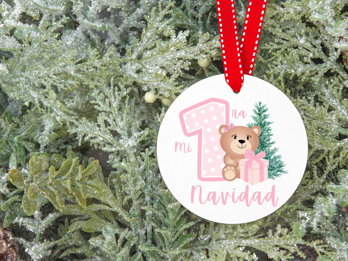 Mi Primera Navidad Svg, Babys First Christmas Svg, My First Christmas ...