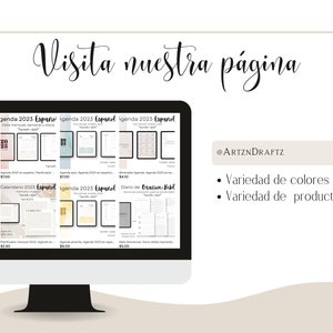 Spanish 2024 Printable Agenda: Daily & Weekly Planner (PDF) - Etsy