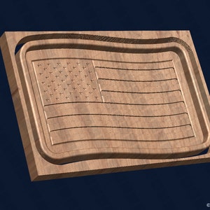 US Flag Trays Pack - CNC Files for Wood (svg, Dxf, Eps, Ai, Pdf) - Etsy