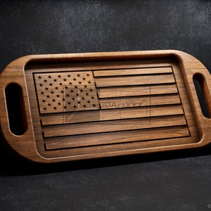 US Flag Trays Pack - CNC Files for Wood (svg, Dxf, Eps, Ai, Pdf) - Etsy