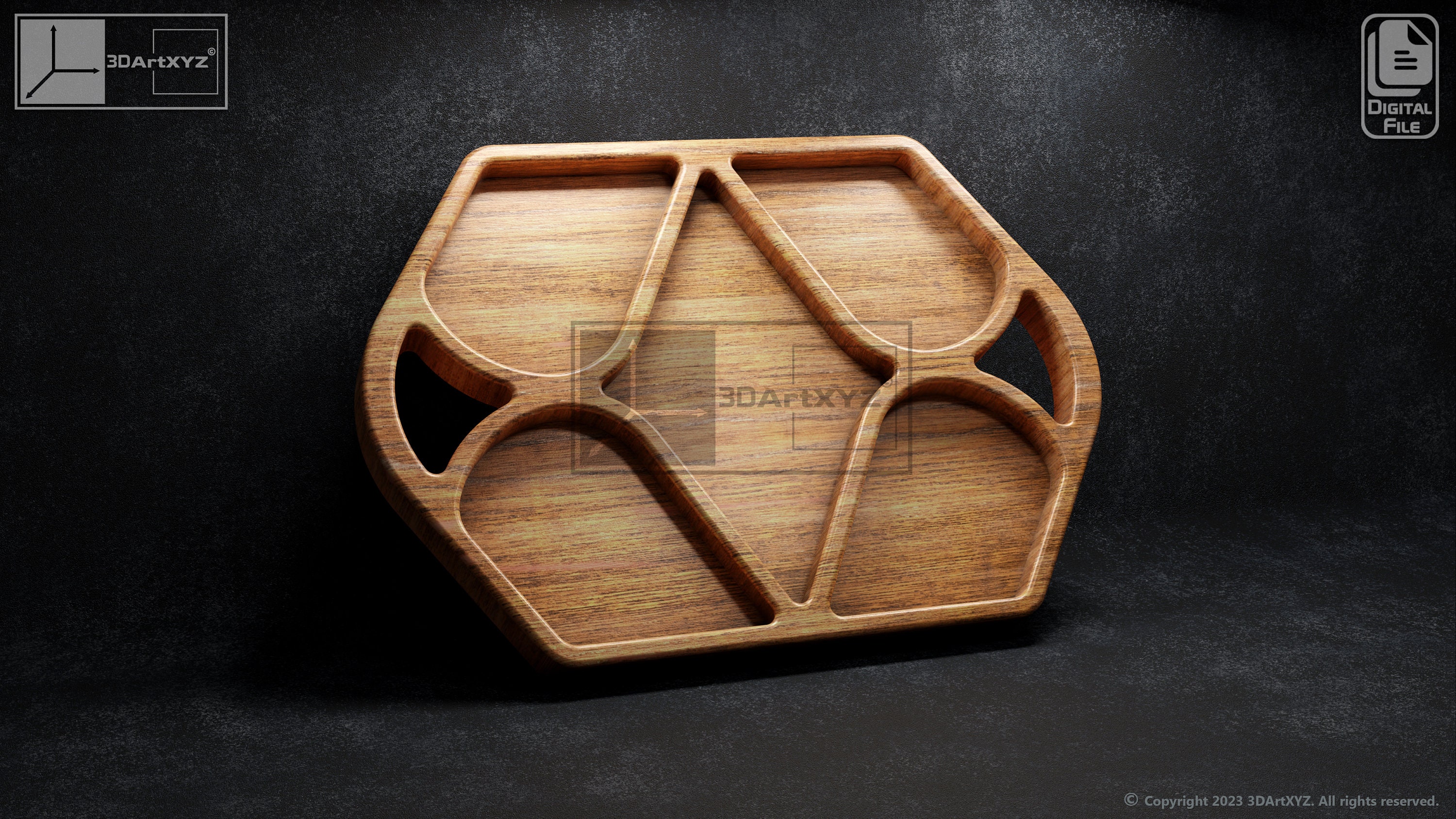 Trays Pack 2 CNC Files for Wood svg, Dxf, Eps, Ai, Pdf - Etsy