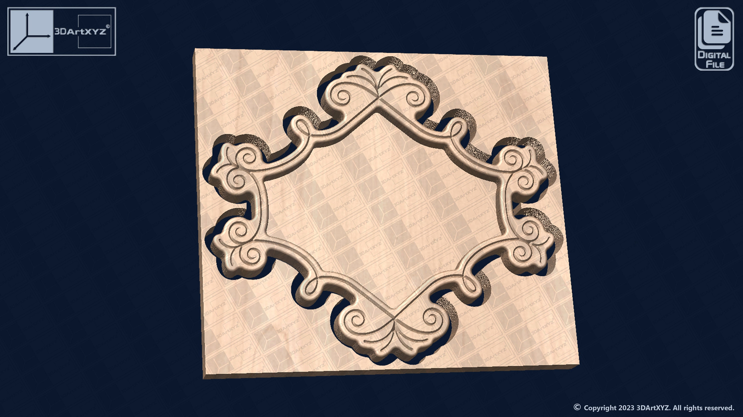 Antique Style Trays Pack CNC Files for Wood svg Dxf Eps - Etsy