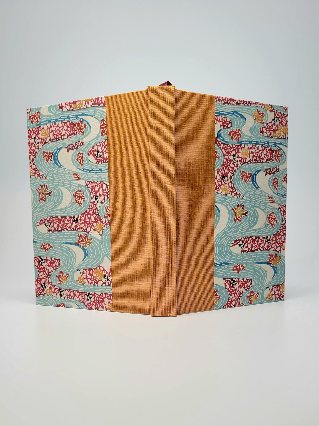 Small Midori Paper Hardcover Journal. Handmade Blank Hardcover Notebook ...