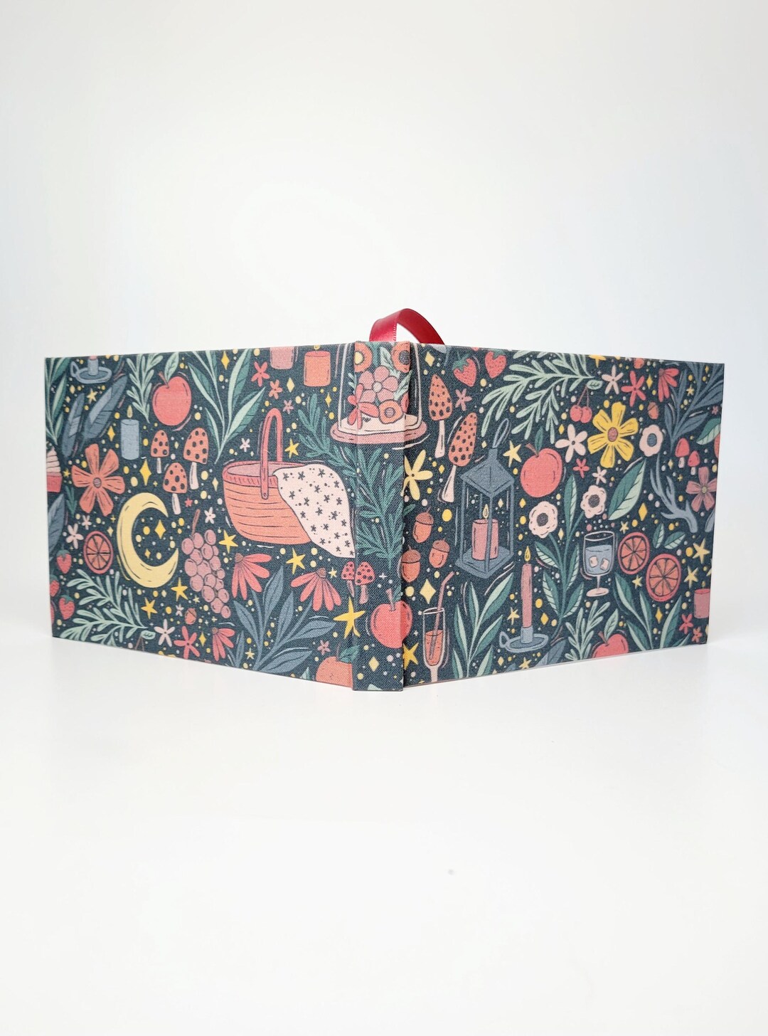 Small Classic Crest Writing Paper Hardcover Journal. Handmade Blank ...