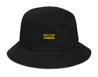 Good Vibes Bucket Hat - Etsy