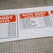 Mechanic Shop Labor Hourly Rate & Storage Fees Price Sign Template PDF ...