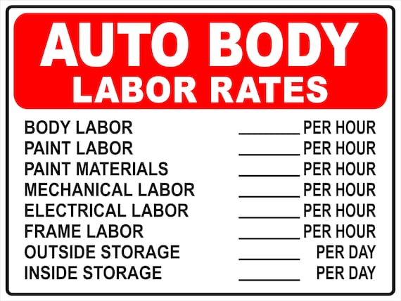 Auto Repair Labor Rates