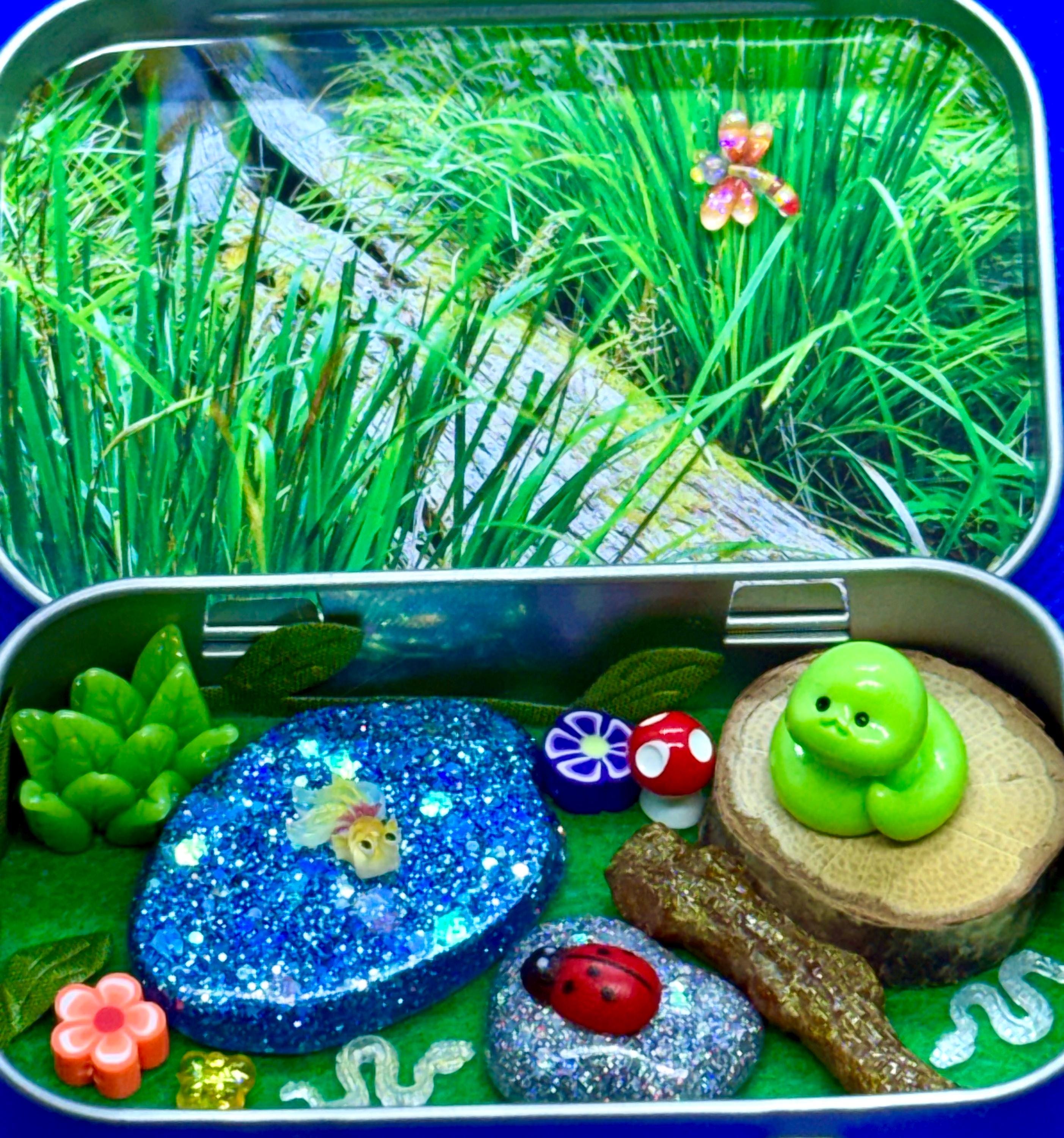 Pocket Pets - Jungle & Safari Edition - Toy in a Tin Miniature Playset ...