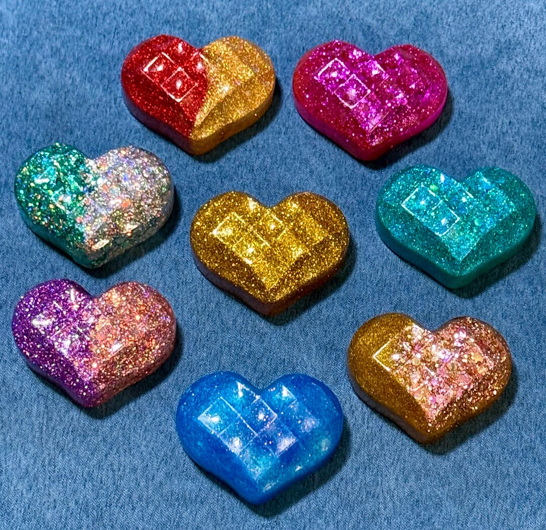 Waffle Heart Textured Fidget Stone | Sensory Pocket Comfort Worry Stone ...