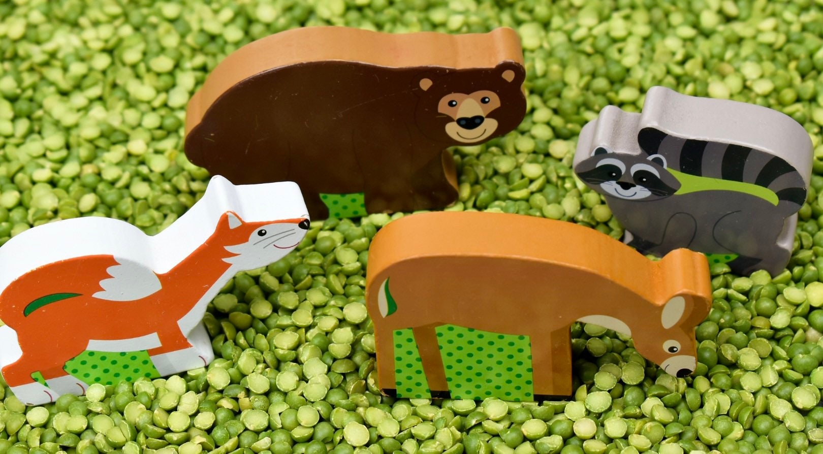 Woodland Animals Sensory Bin - Etsy