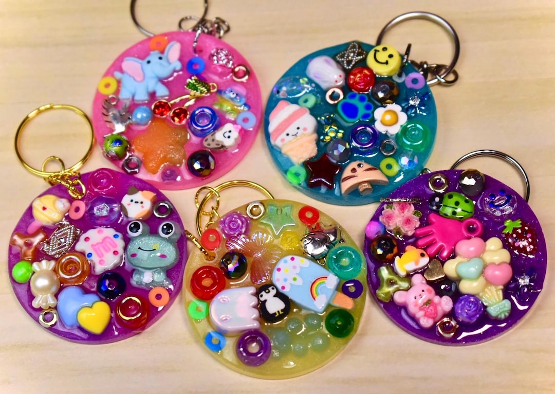Tactile Holographic Sensory Keychain Fidget - Etsy