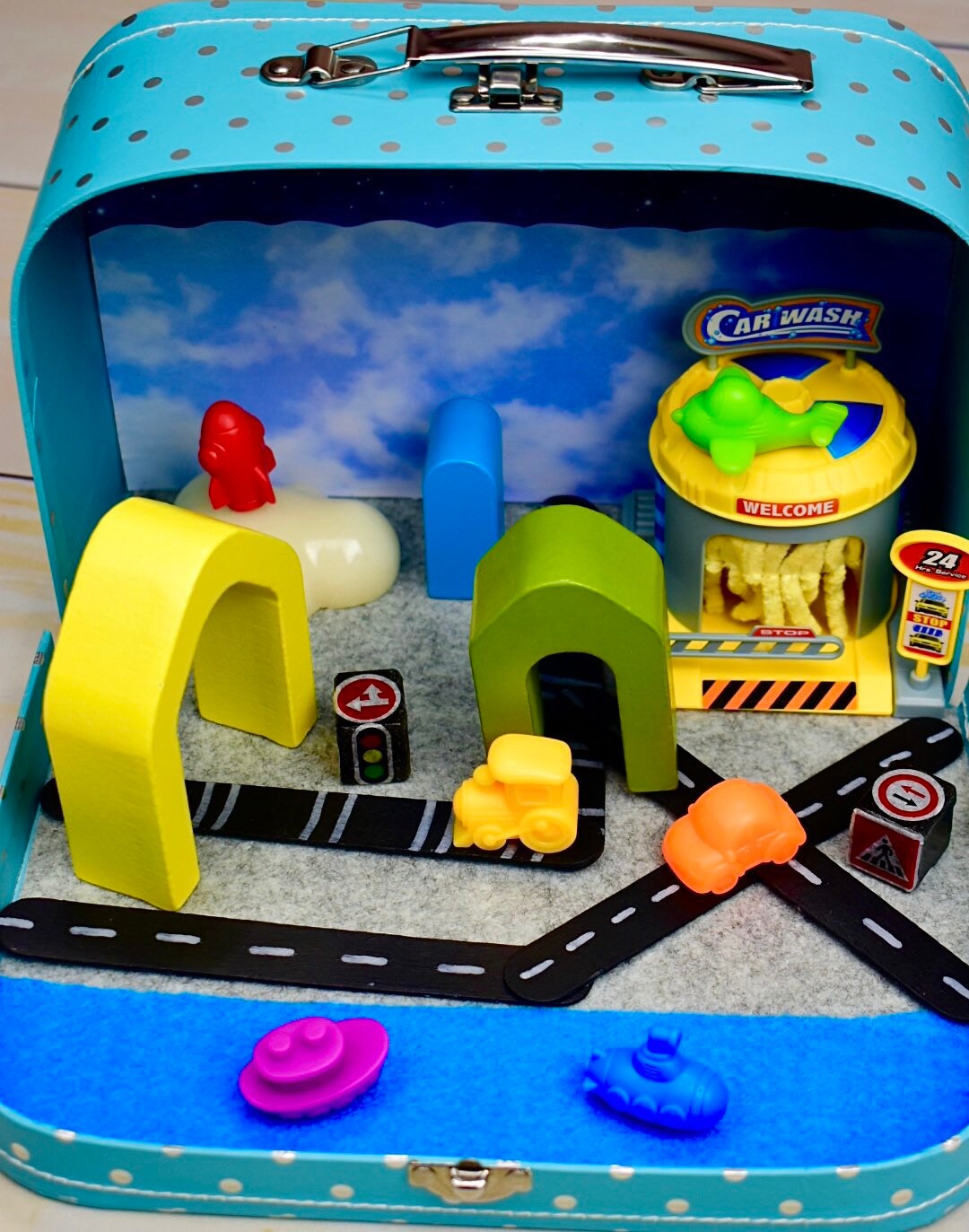 Transportation Playset - Etsy