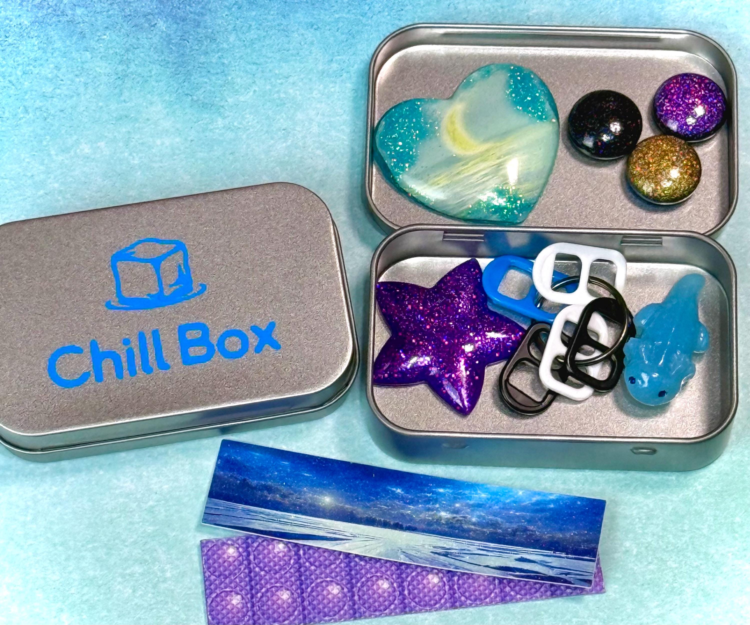Chill Box - Portable Fidget and Calm Kit - Etsy