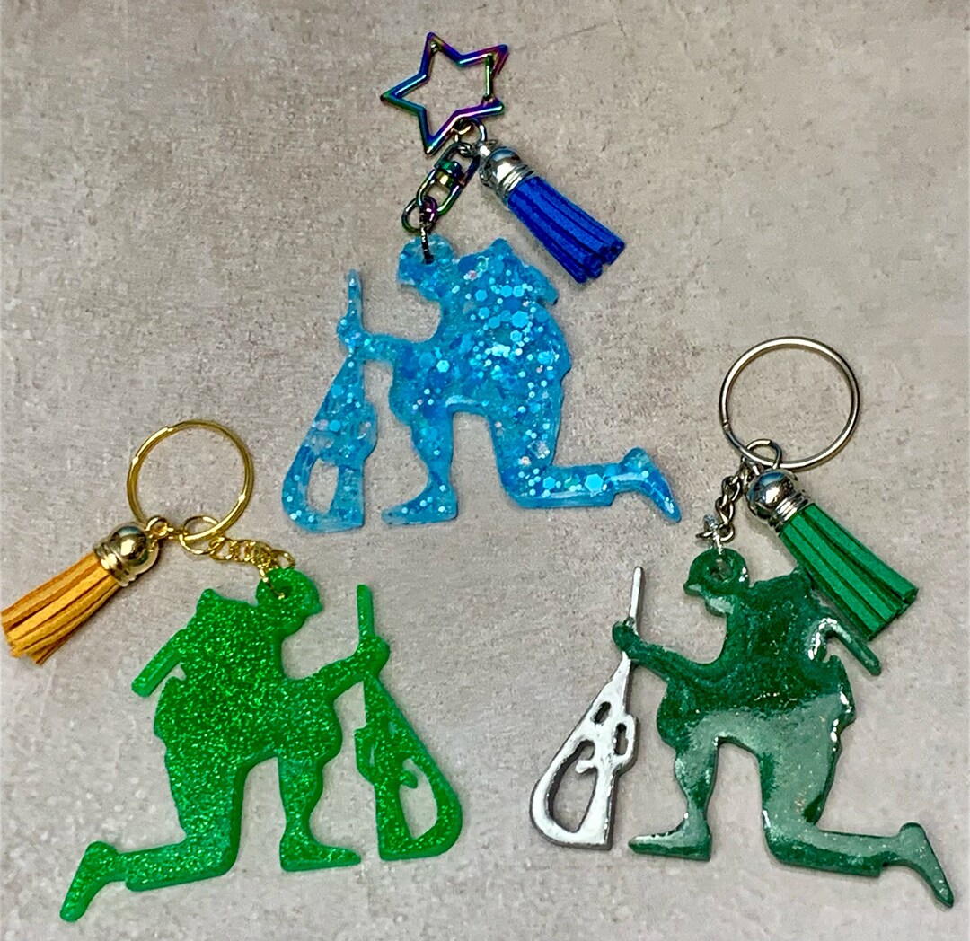 Military Soldier Army Keychain - Etsy