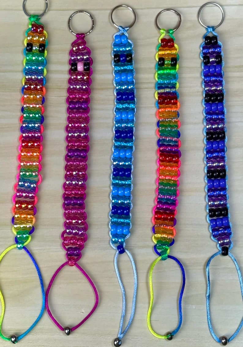 Bead Snake Fidget | Rolling Beaded Sensory Toy - Etsy