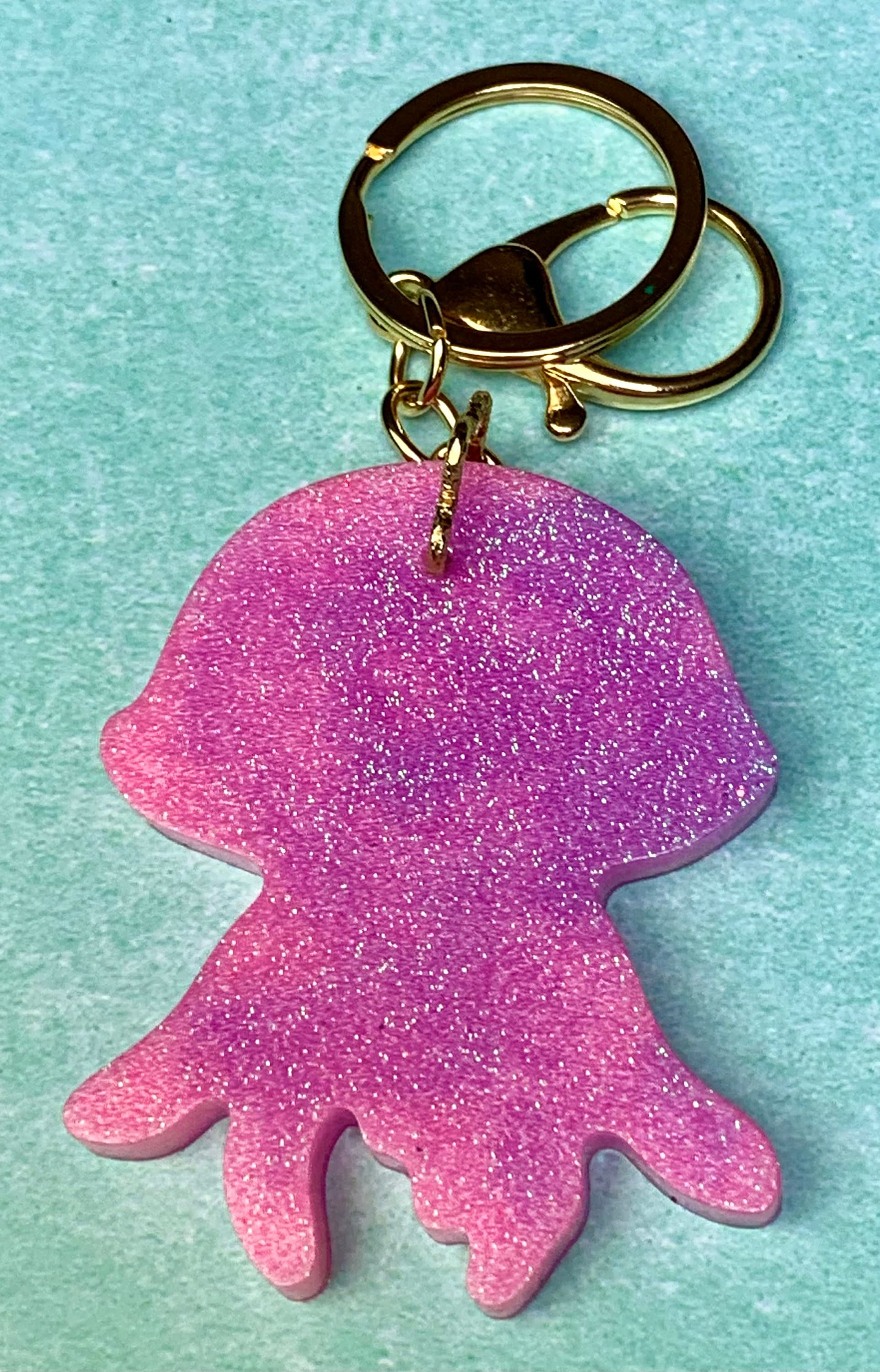 Silicone Tie Dye Ocean Keychains - Etsy