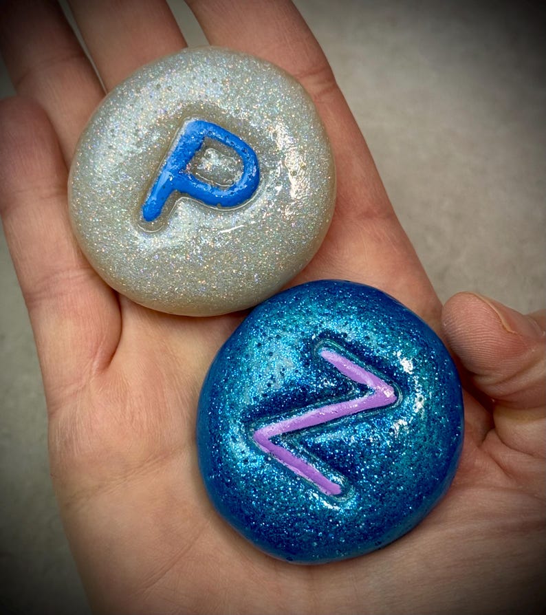 Resin Alphabet Stone Set – Tactile Letter Stones for Sensory Play ...