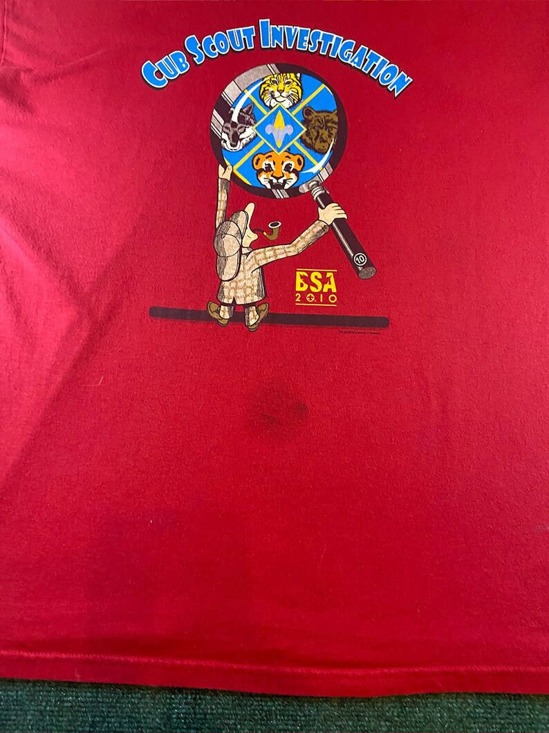 Vintage Cub Scouts T-shirt, Curated and Clean - Etsy