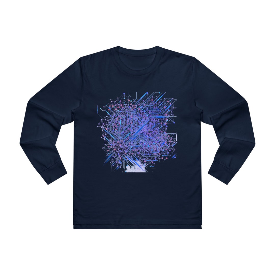 Men's Multicolored Graphic Base Long Sleeve Tee-shirt - Etsy