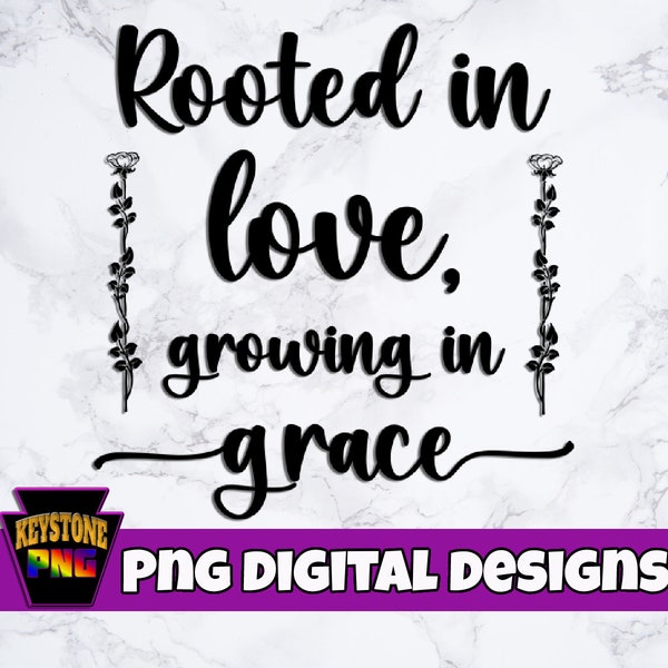 Rooted in Love Wall Art - Etsy