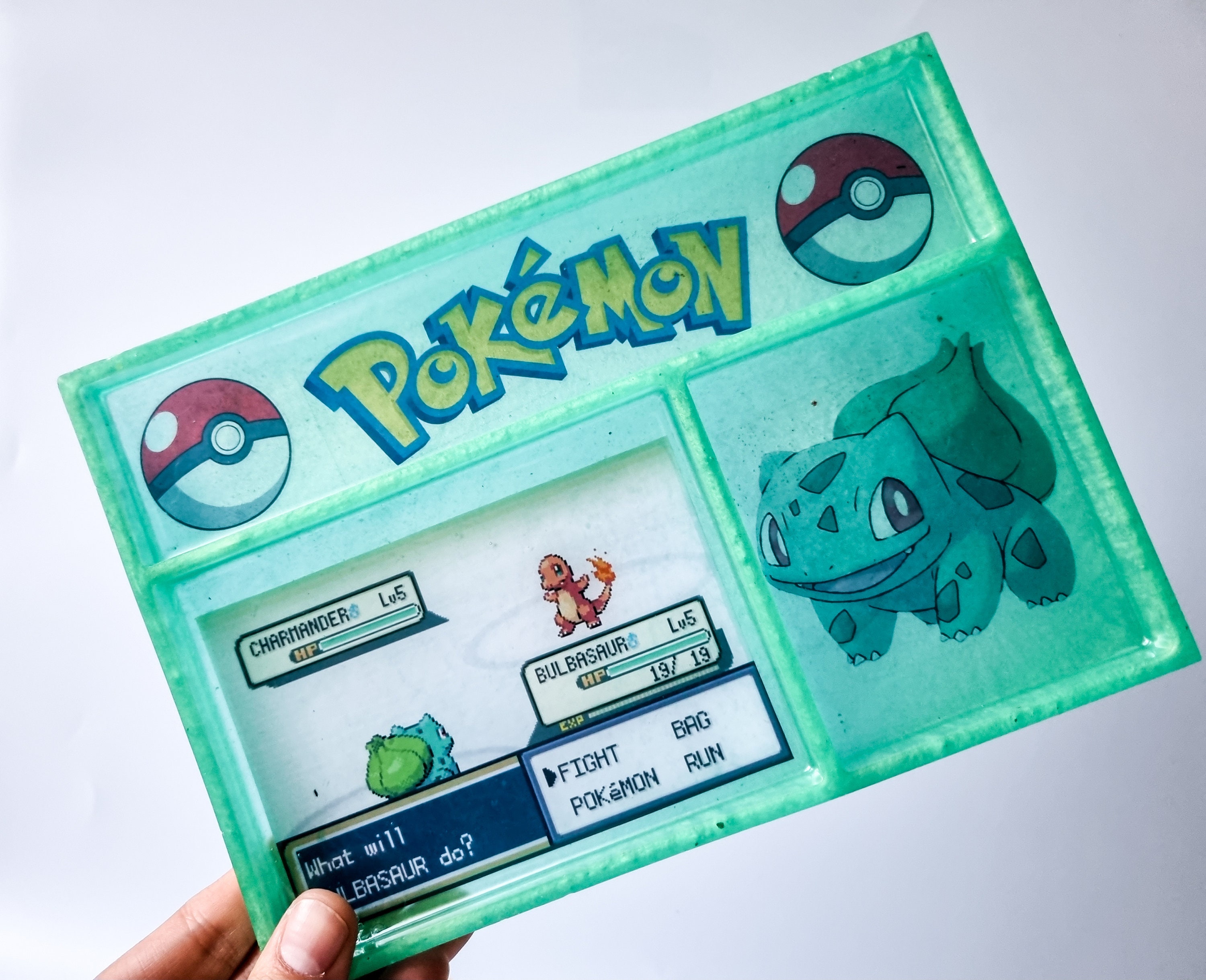 Custom Pokemon Trays Evolution or Gameboy Style Designs - Etsy