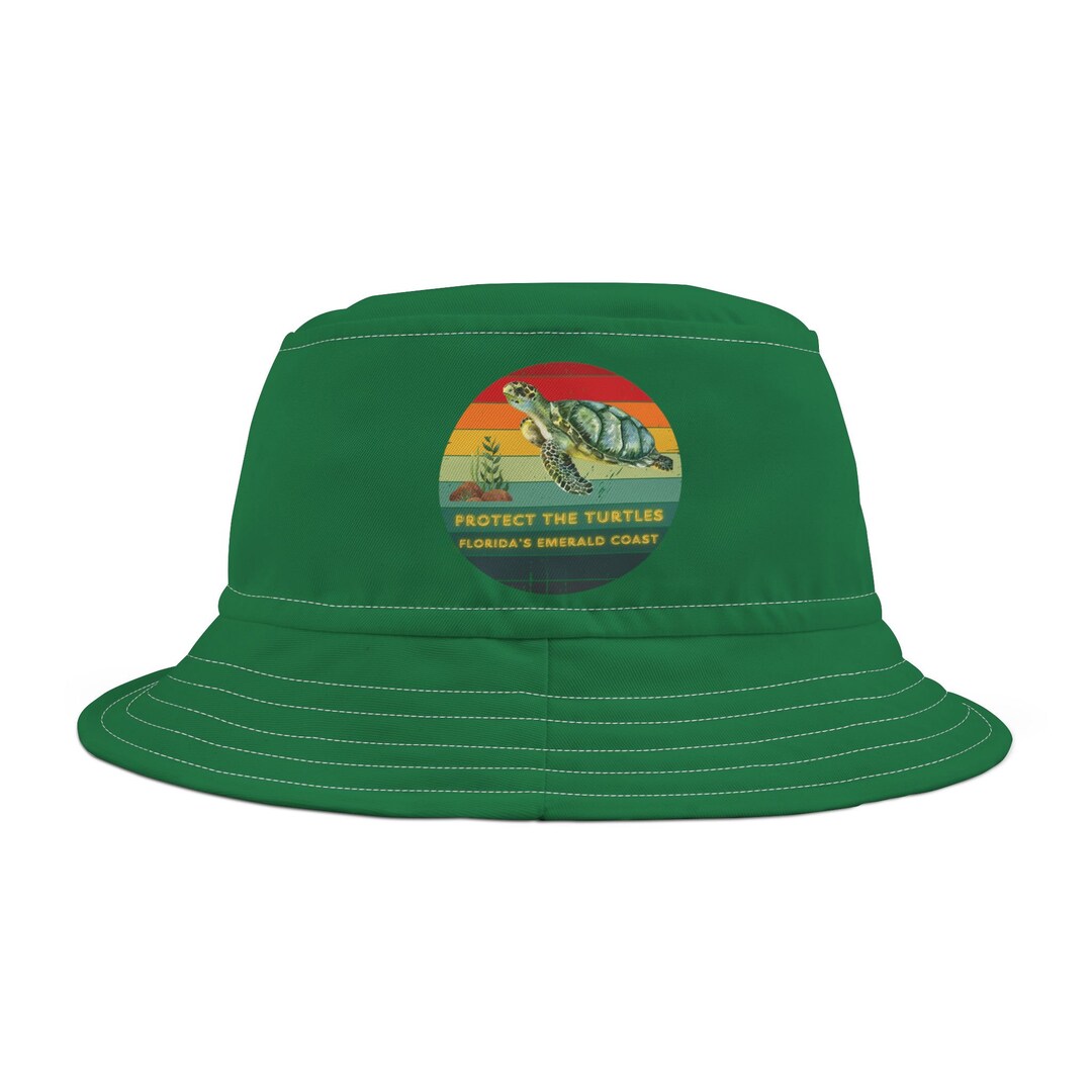 Sea Turtle Bucket Hat: A Survivor's Spirit - Etsy