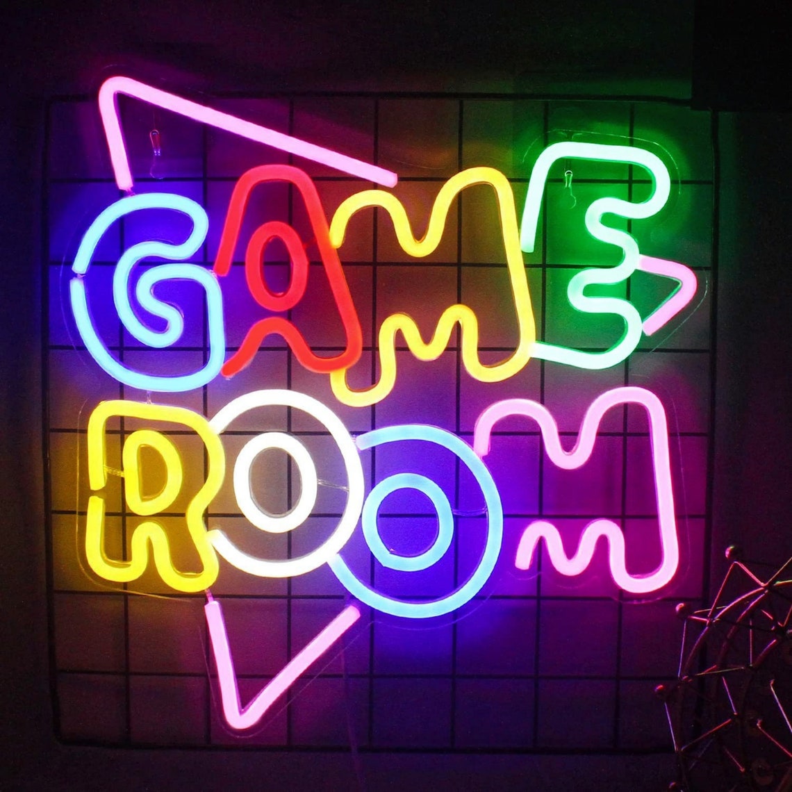 Game Room Neon Sign Gamer Custom Neon Sign Game Neon Signs - Etsy