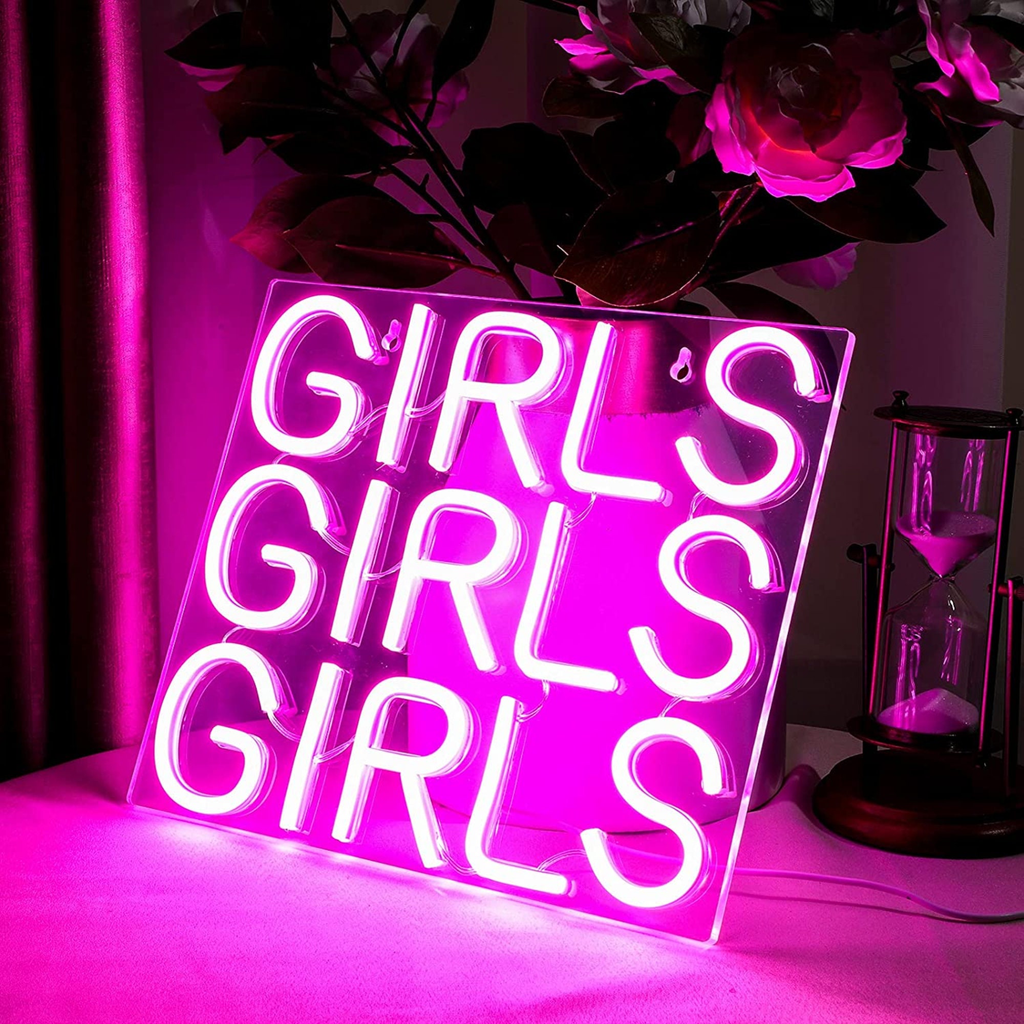 Girls Girls Girls Neon Sign Custom Neon Sign for Girls Neon - Etsy