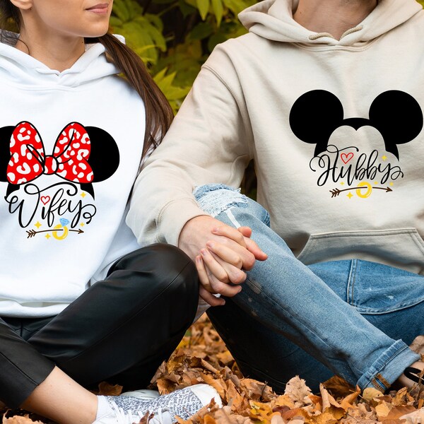 Hubby Wifey Shirts Etsy