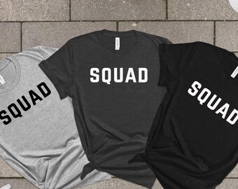 Squad Group T Shirt - Etsy