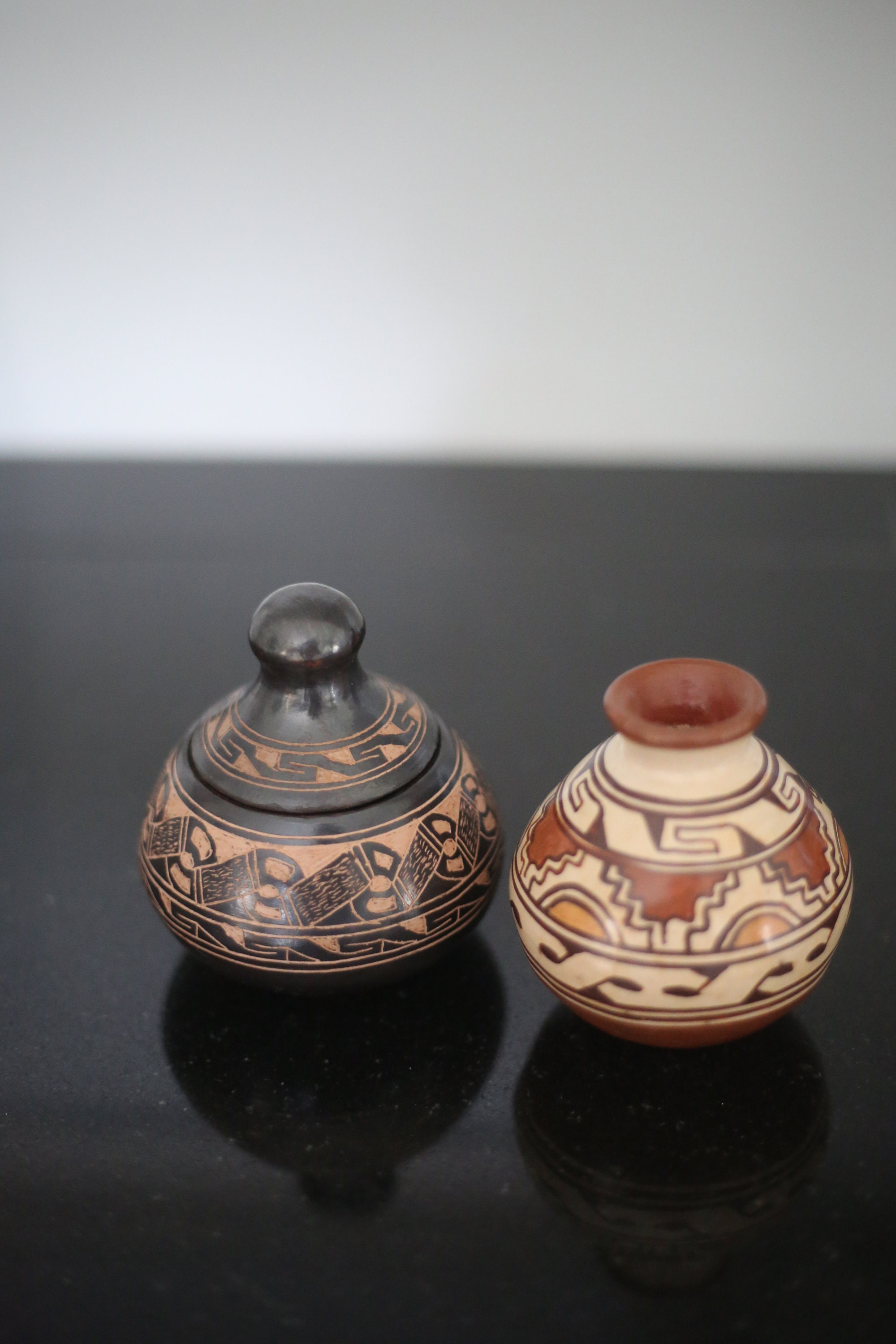 Vintage Costa Rica Guaitil Pottery Ceramic Handmade Hand Painted Vessel ...