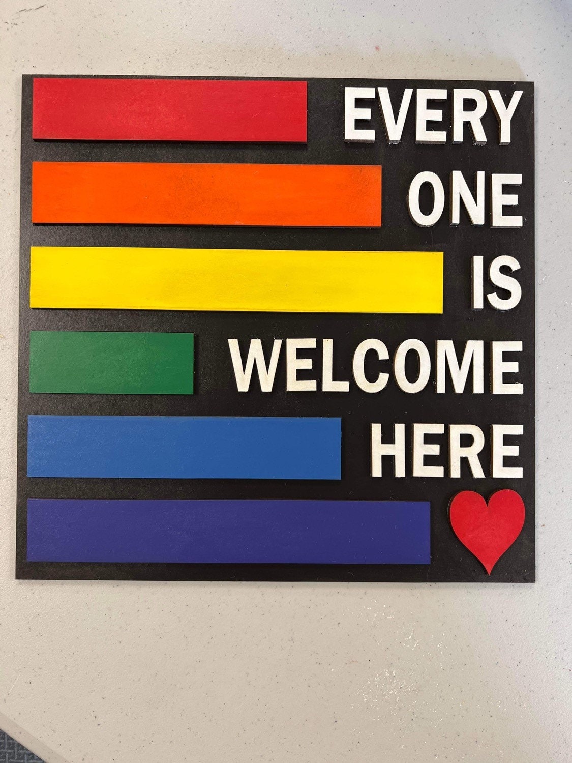 Everyone Welcome Sign SVG - Etsy