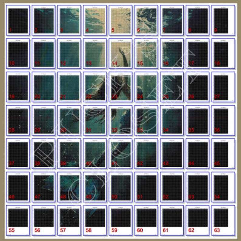 Little Mermaid (fairy Tale Series #4) - Digital Download PDF Cross ...