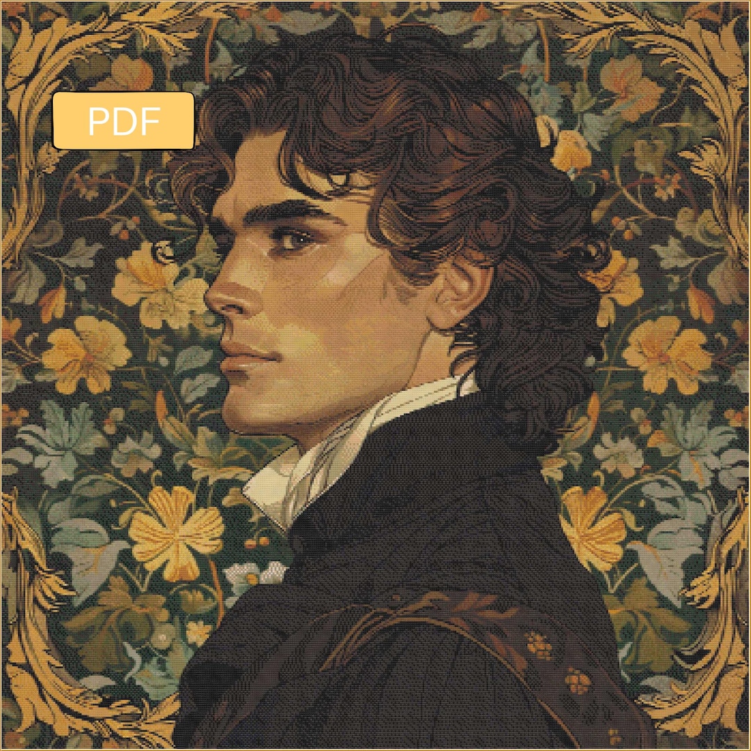 Edward Rochester (jane Eyre) - Digital Download/pdf Cross Stitch ...