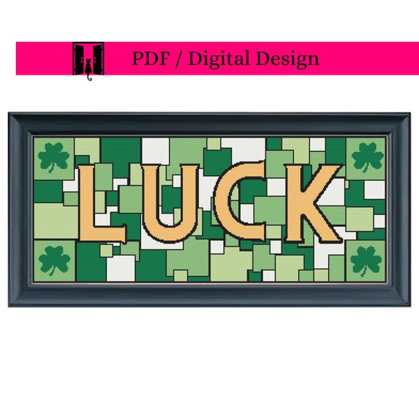 Luck Cross Stitch - Etsy